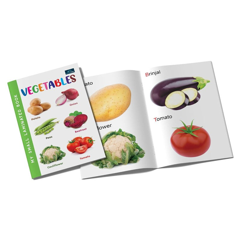 My Small Laminated Book - Vegetables Books For Kids – Snooplay