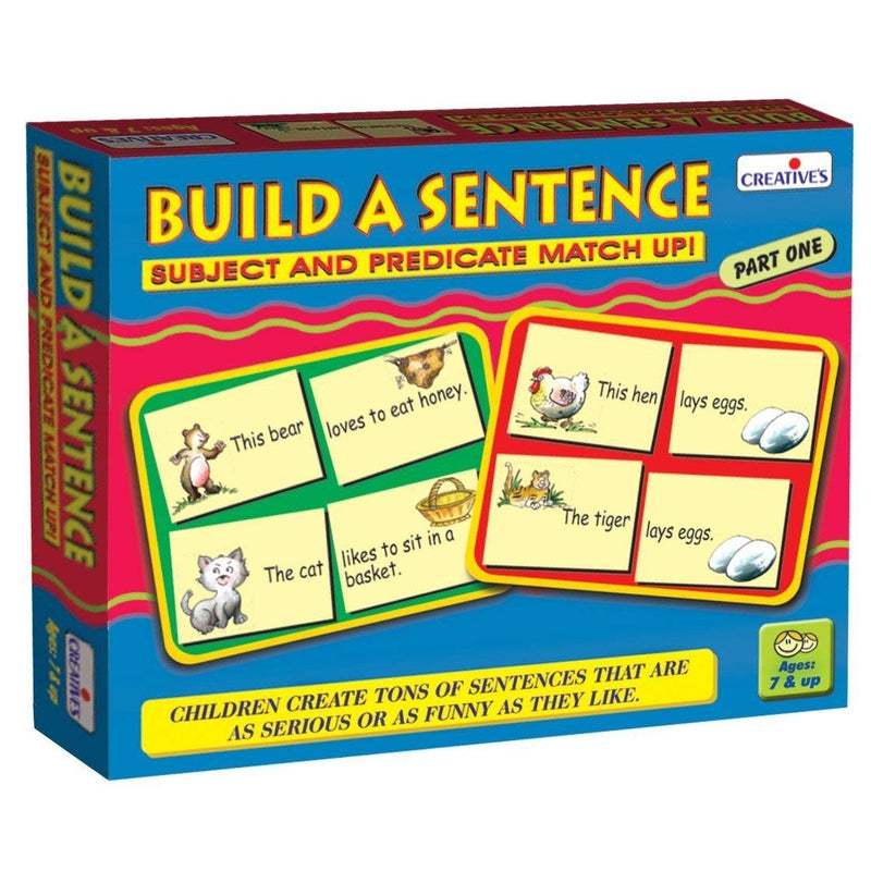 Buy Build A Sentence - Alphabet and Word Building Set | Part 1 (7-9 ...