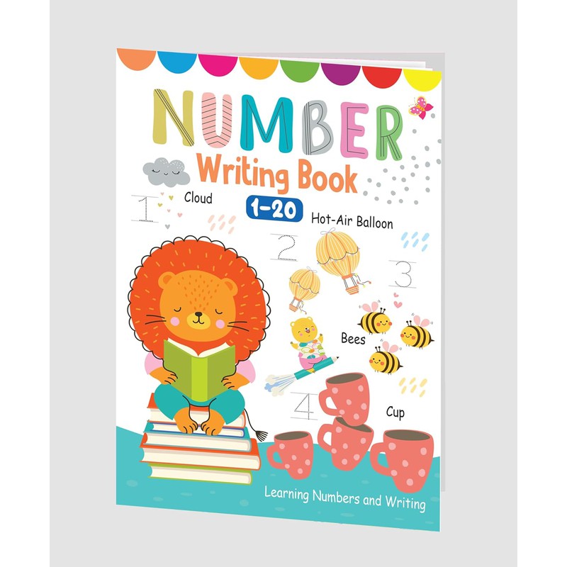 Number Writing Practice Book for Kids: Learn Numbers Through Tracing ...