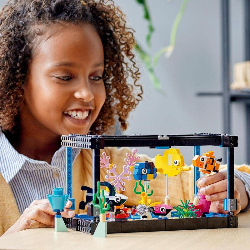 Buy Lego 3 in 1 Fish Tank Building Blocks Set (352 Pieces) on Snooplay ...