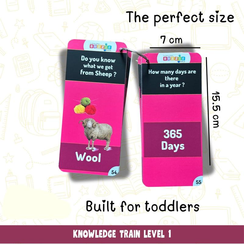 Buy General Knowledge Flashcards - Knowledge Train Level 1 (2-6 Years ...