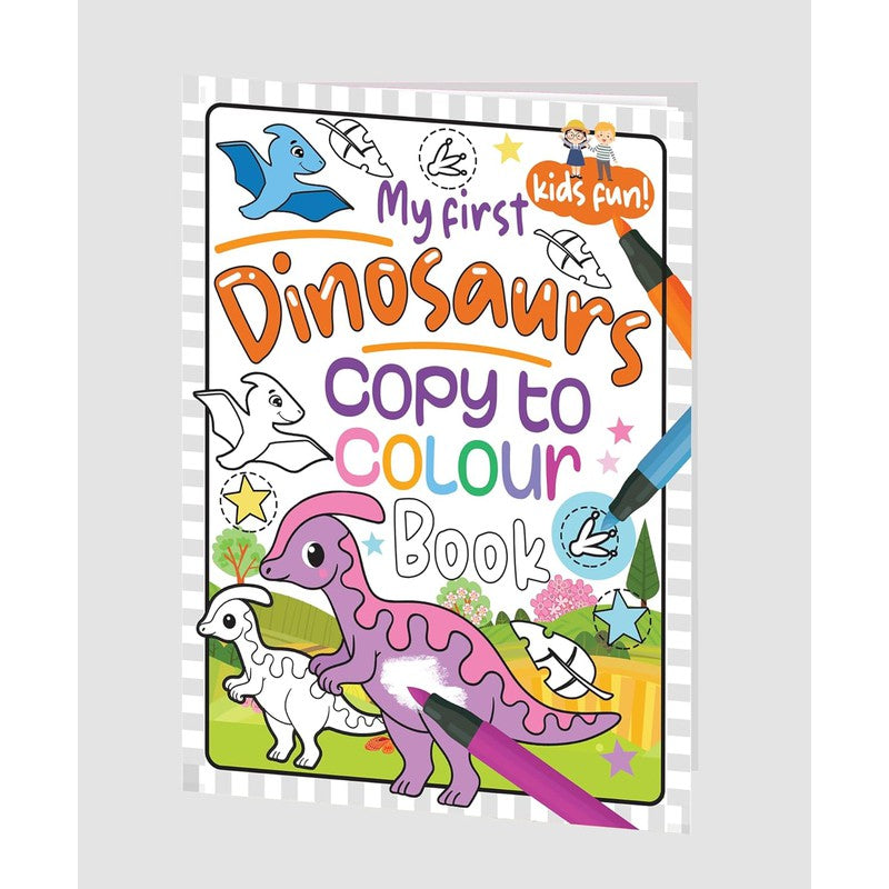 My First Copy To Colour Book for Kids – Snooplay