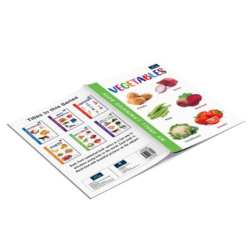 My Small Laminated Book - Vegetables Books For Kids – Snooplay