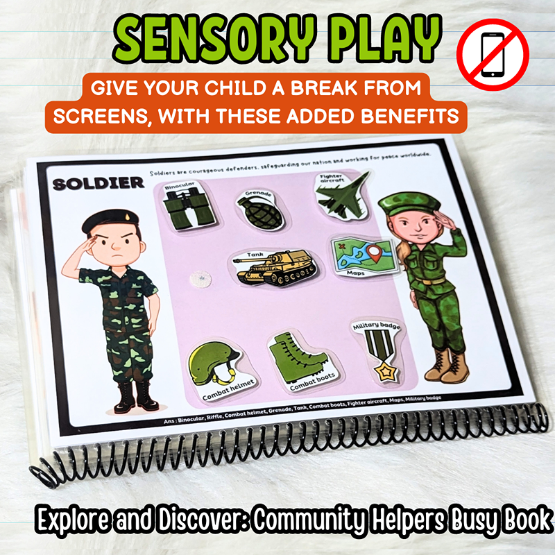 Buy Community Helpers Busy Book on Snooplay India