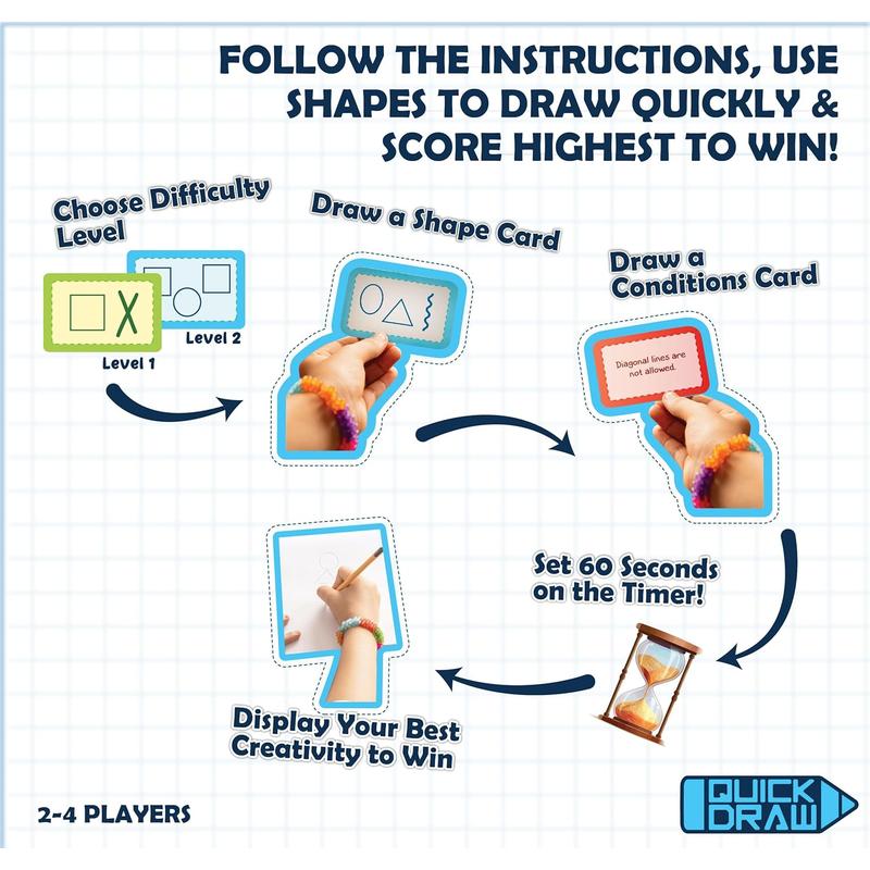 Buy Educational Pictionary Quick Draw Game (5-9 Years) on Snooplay India