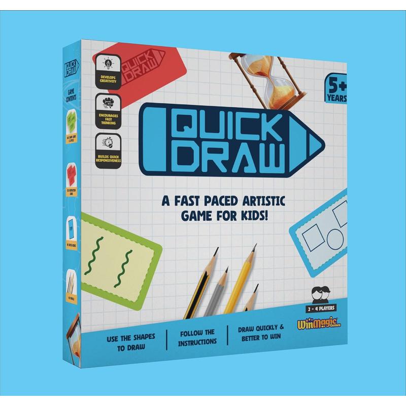 Buy Educational Pictionary Quick Draw Game (5-9 Years) on Snooplay India