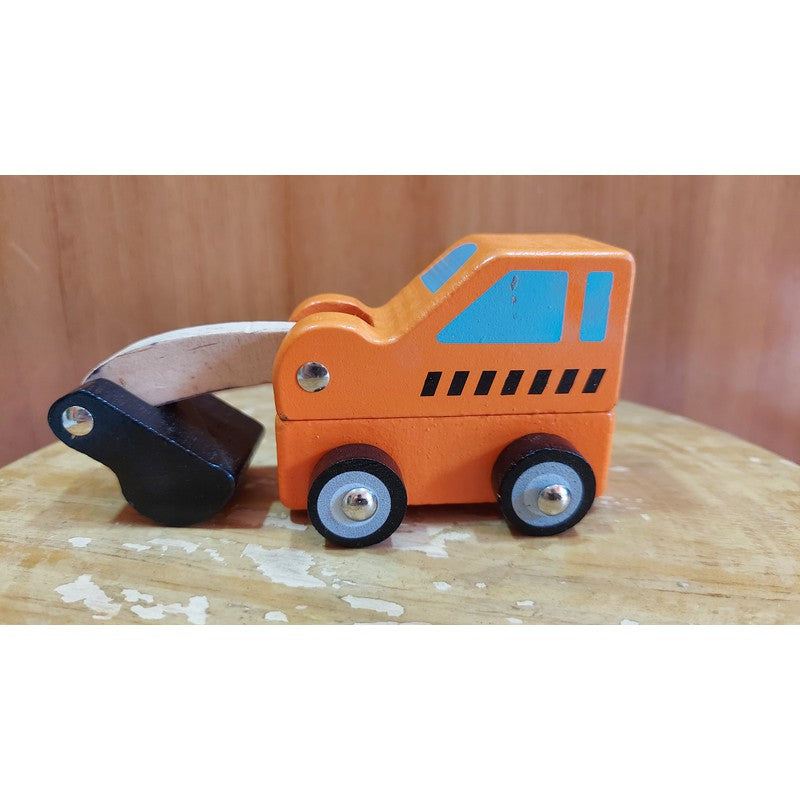 Buy Wooden Earthmover Toy Truck (1-2 Years) on Snooplay India