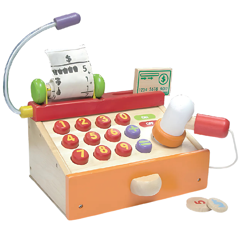 Buy Wooden Cash Register Play Set (3-7 Years) on Snooplay India