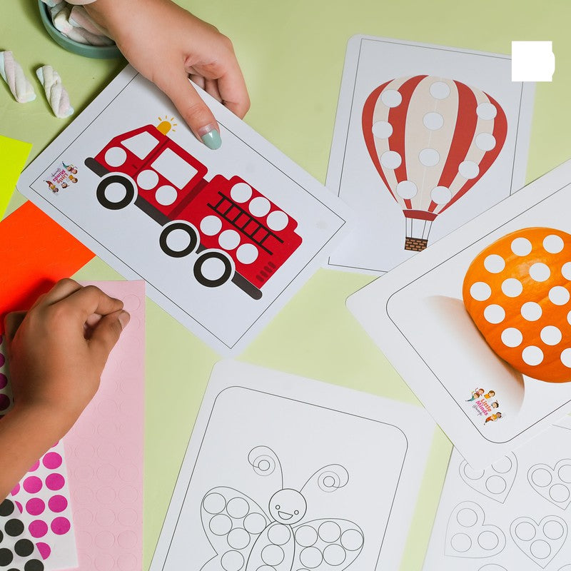 Pack of 5 Sticker Sheets for Kids – Snooplay