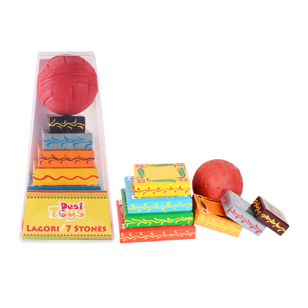 Lagori /7 Stones - Wooden Block Set – Snooplay