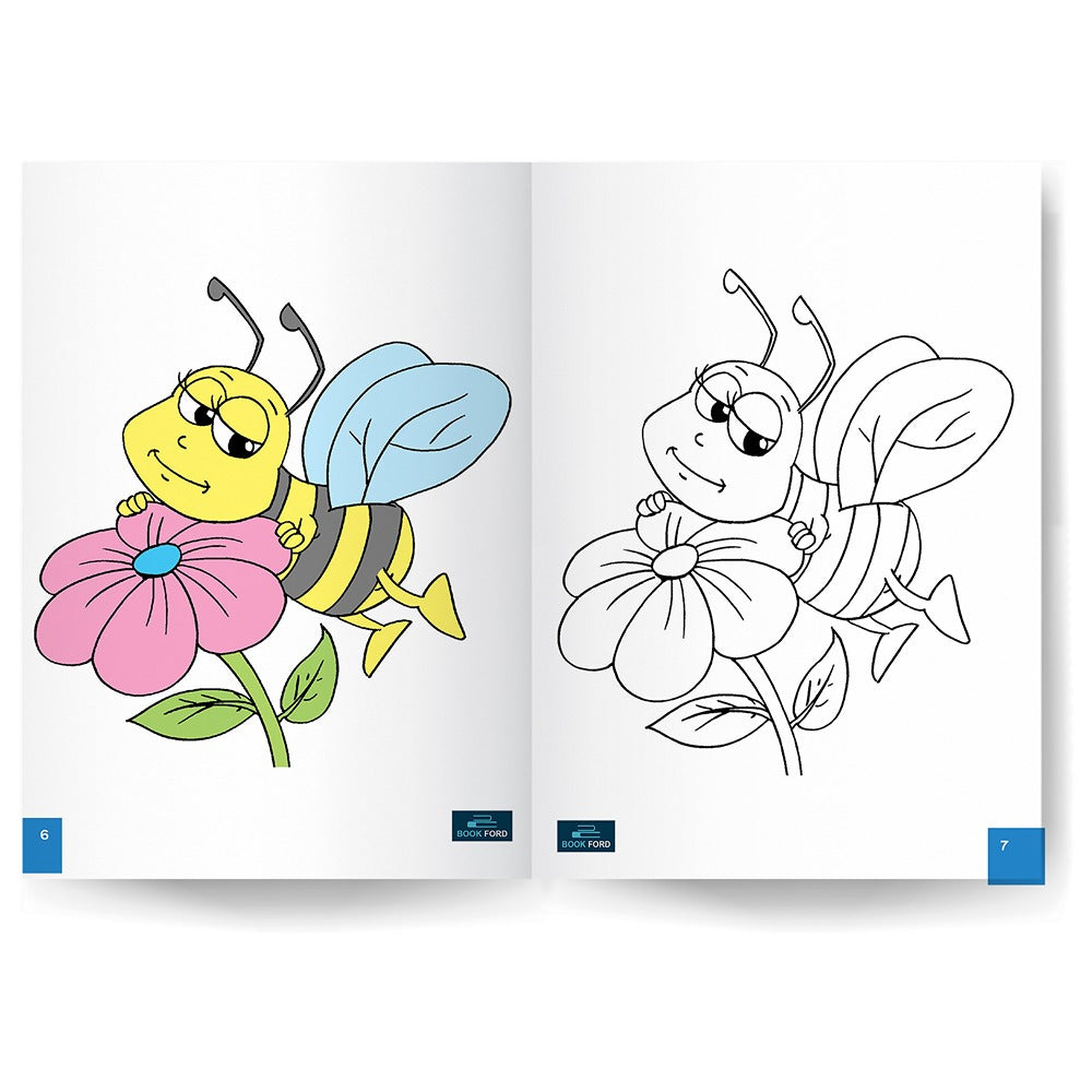 Jumbo Copy Coloring Book Part 3 For Kids – Snooplay