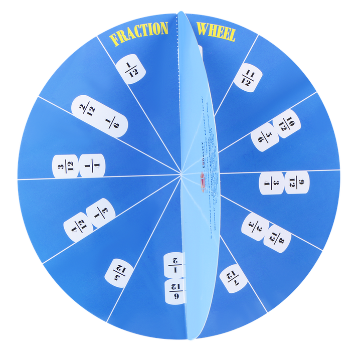Fraction Wheel: Visual Learning Tool for Understanding Fractions (7-9 – Snooplay