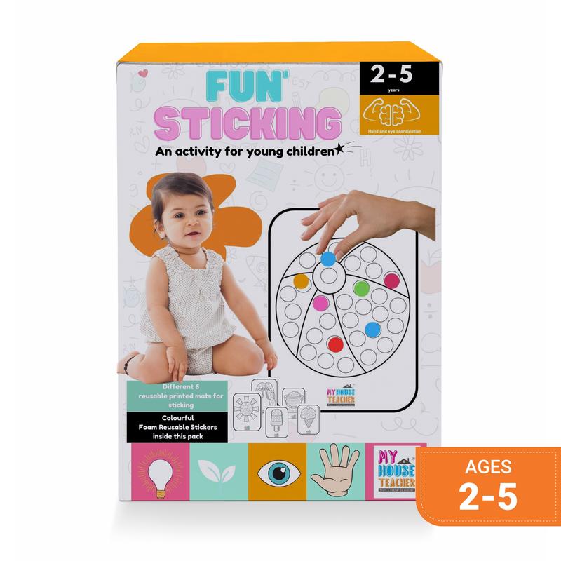 Buy Colour Sorting Fun Sticking Game (2-5 Years) on Snooplay India