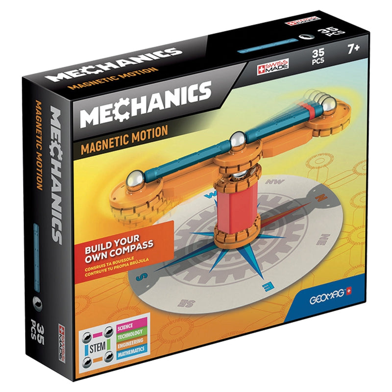 Mechanics Magnetic Motion Compass - Building Block (35 Pcs) – Snooplay