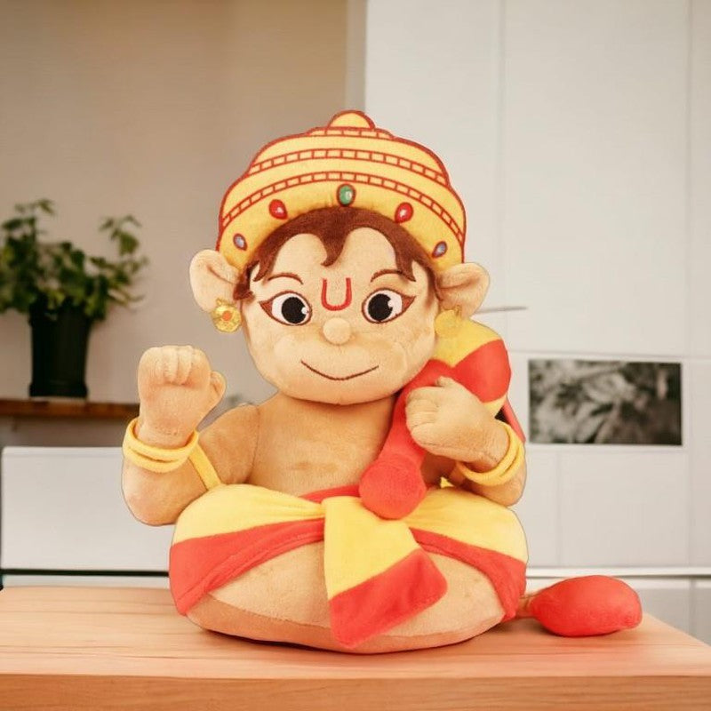 Buy Mantra Singing Baby Hanuman Soft Toy (6 Months - 7 Years) on ...