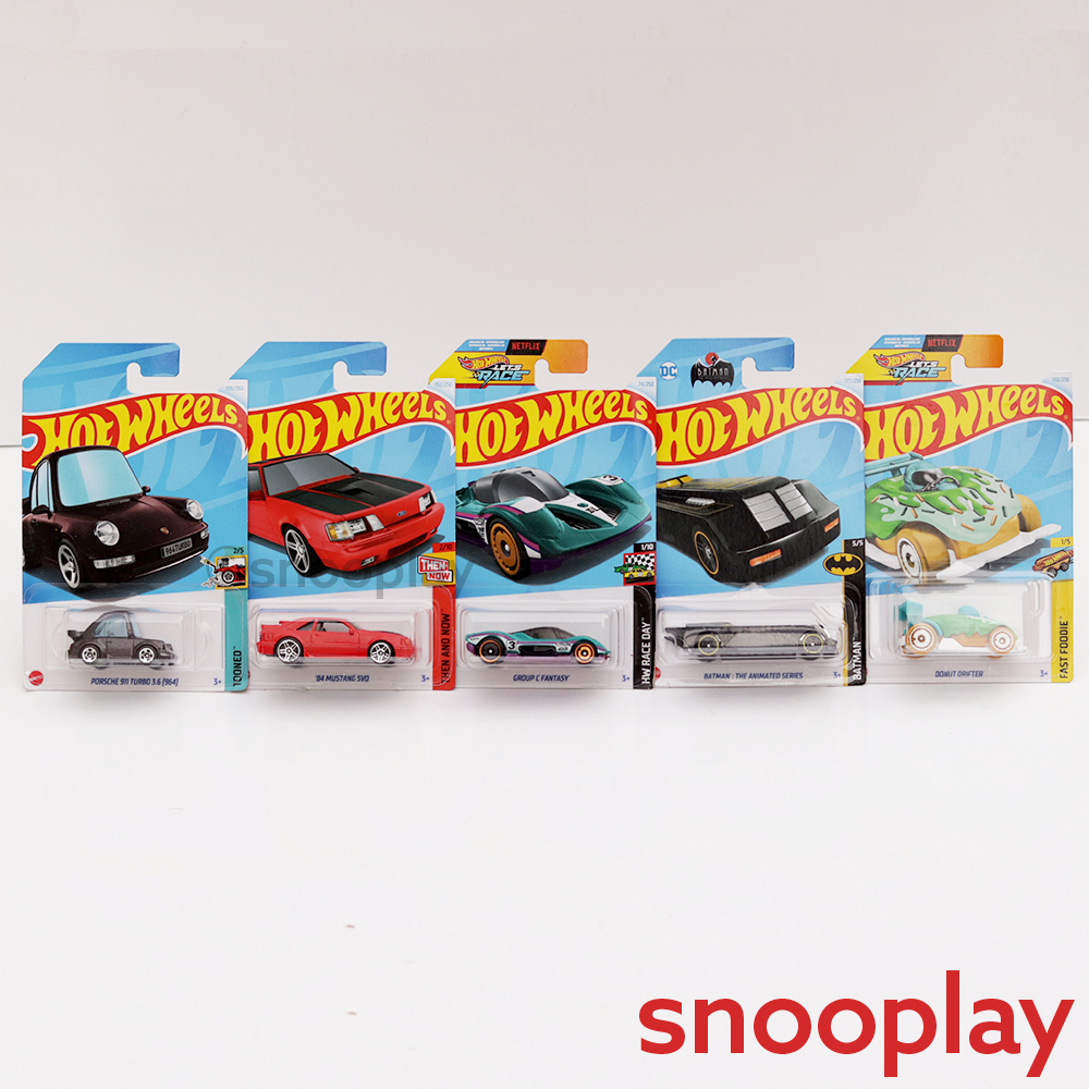 Set of 5 Hot Wheels Car [HW 111] - COD Not Available – Snooplay