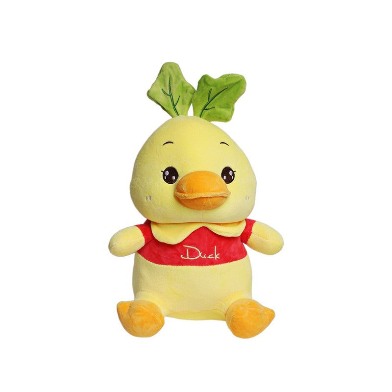 Cute & Adorable Yellow & Red Duck Soft / Plush Toy | Height - 40 cm ...