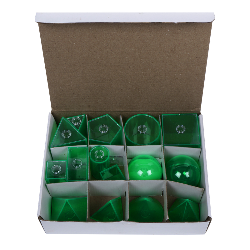Geometry Kit: 15 Solid Shapes | Explore Solids, Surface Areas and Volu ...