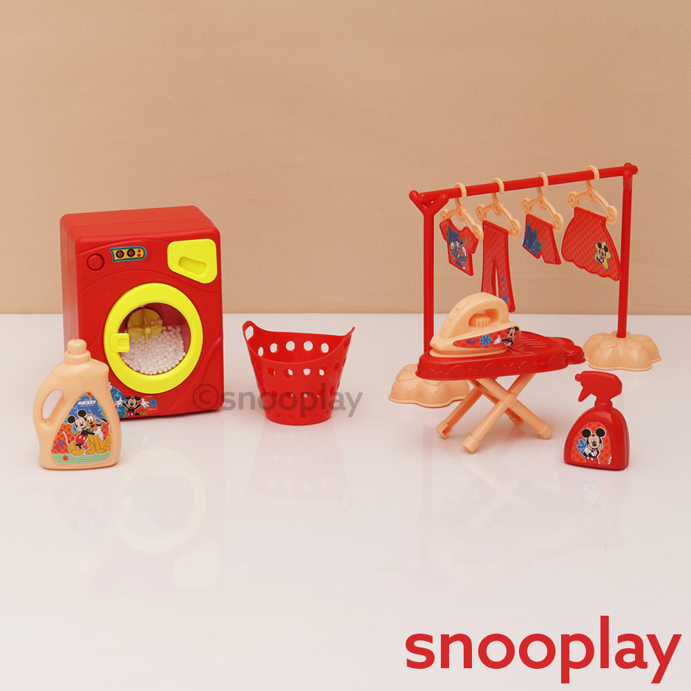 Buy Original Mickey Washing Machine Set - 11 Pieces | Licensed Disney ...