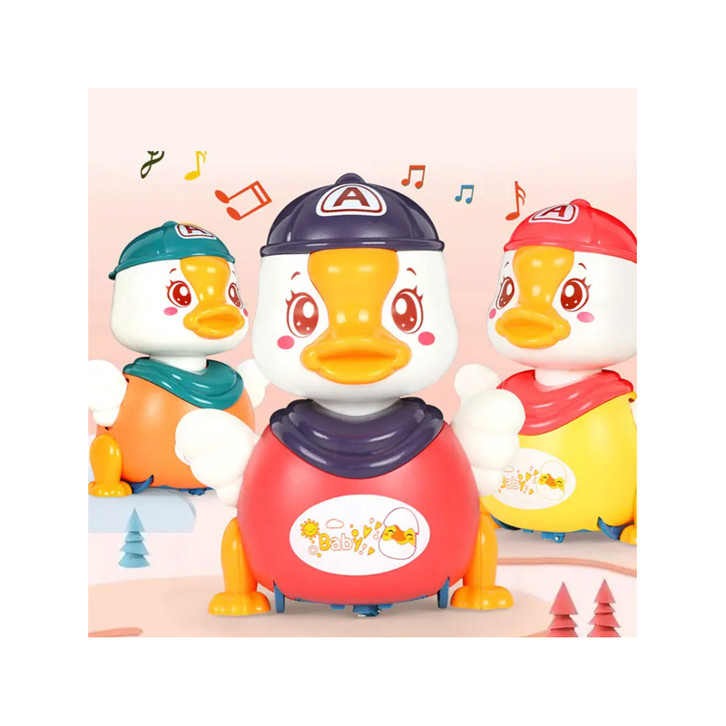 Musical Duck Toy Dancing Walking and Spin (Colour May Vary) – Snooplay