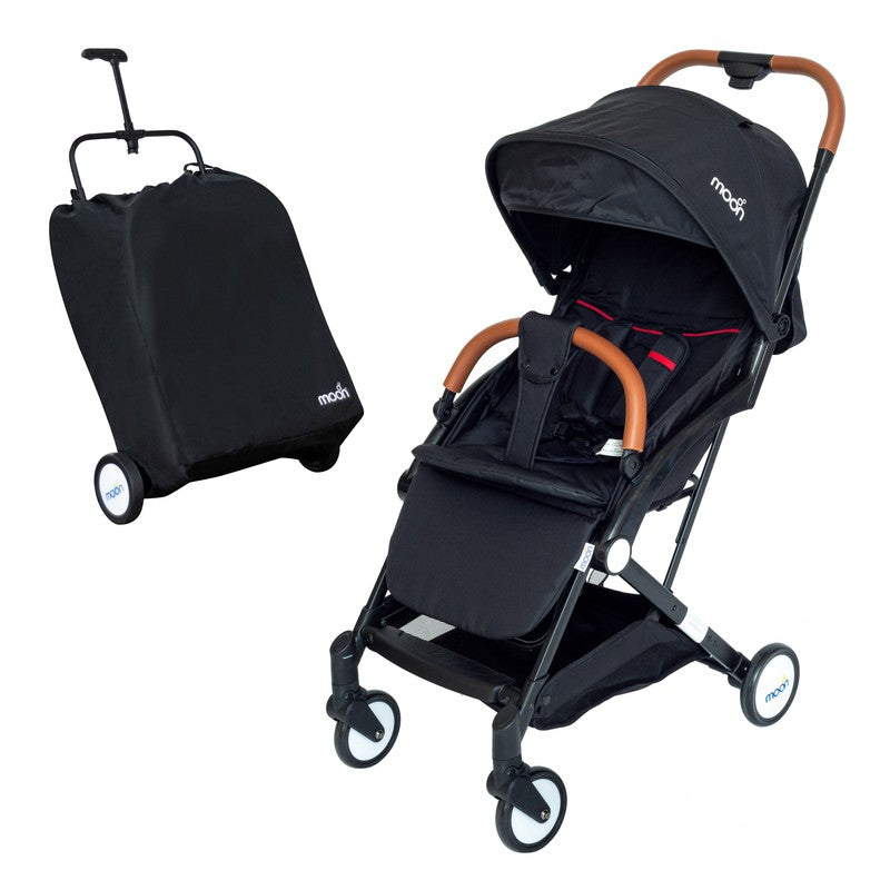 Buy Moon Ritzi Airplane Friendly Baby Stroller (Black) On Snooplay