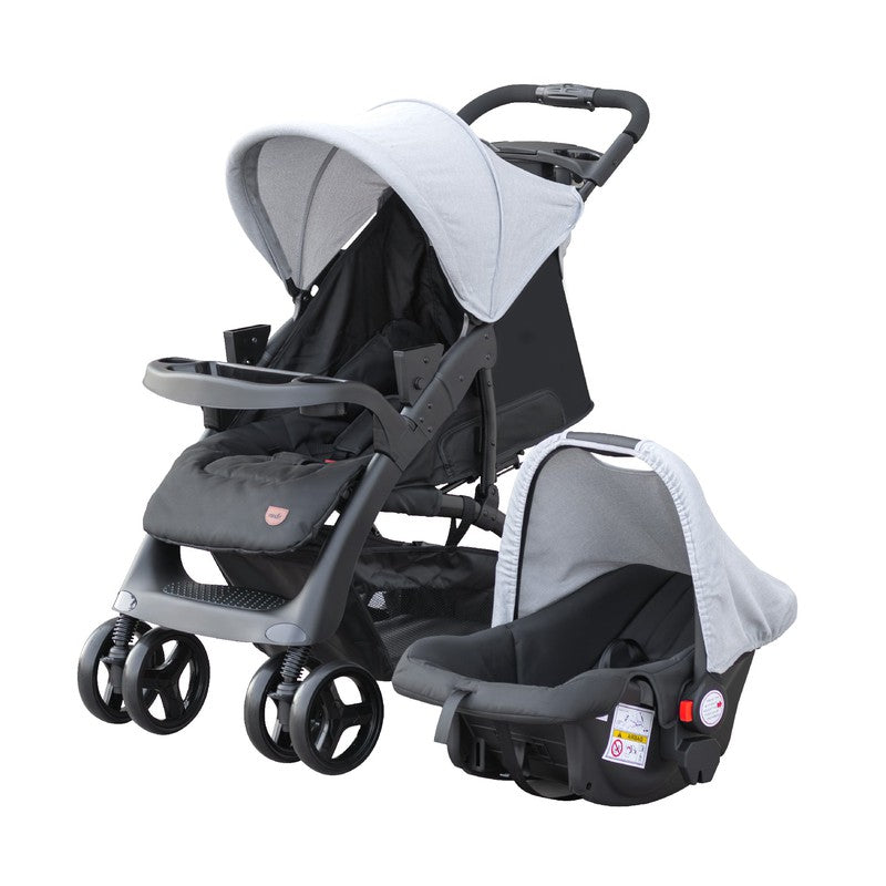 Buy Moon Aria 2 in 1 Baby Stroller & Carrier Lite Grey On Snooplay India