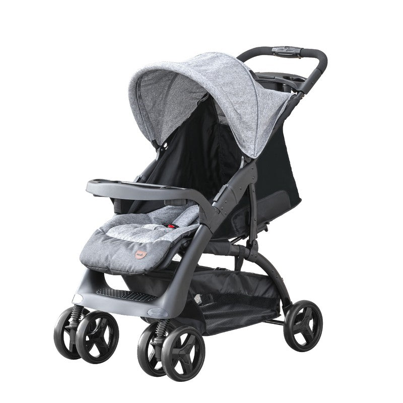 Buy Moon Aria Baby Stroller (Dark Grey) On Snooplay India