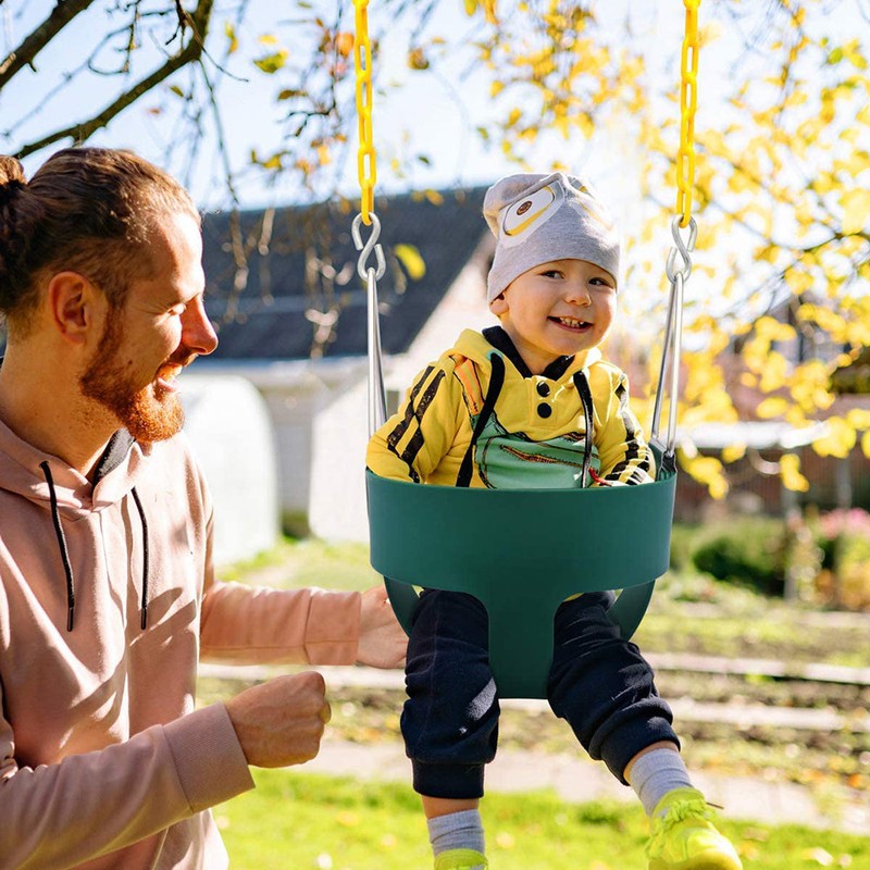 Buy Flexible High Back Full Bucket Chair Swing - Green (1-3 Years) on ...