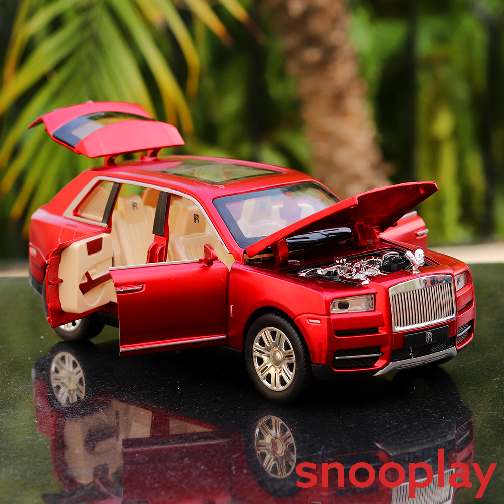 Buy Rolls Royce Cullinan Diecast Car with Openable Parts, Lights and ...