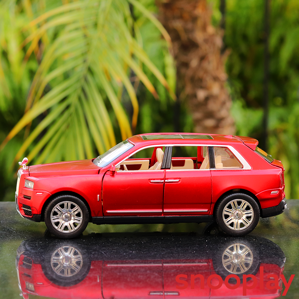 Buy Rolls Royce Cullinan Diecast Car with Openable Parts, Lights and ...