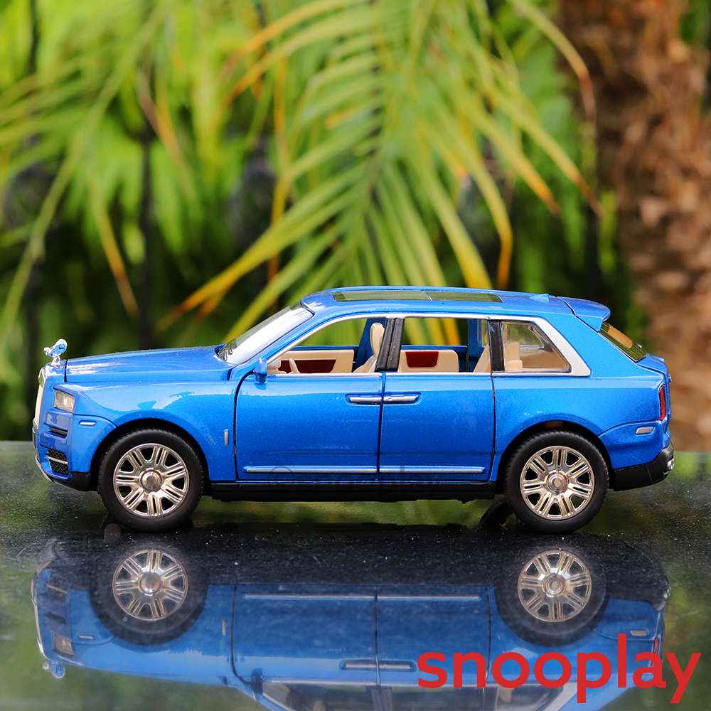 Buy Rolls Royce Cullinan Diecast Car with Openable Parts, Lights and ...