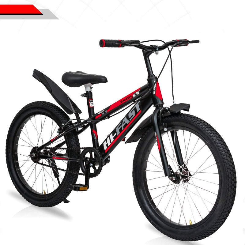 Buy Smash 20T Cycle With Tyre-Tube & Side Stand (Semi-Assembled) - Red ...
