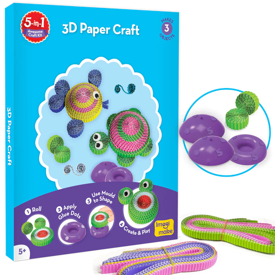 5-in-1 Craft Kit & Educational Puzzle Combo (5-10 Years) on Snooplay India
