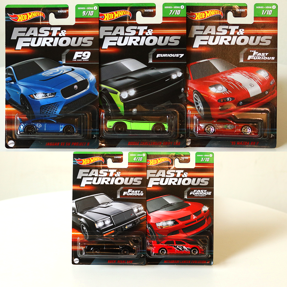 Buy Set of 5 Hot Wheels Fast & Furious Cars [HW 78] on Snooplay India
