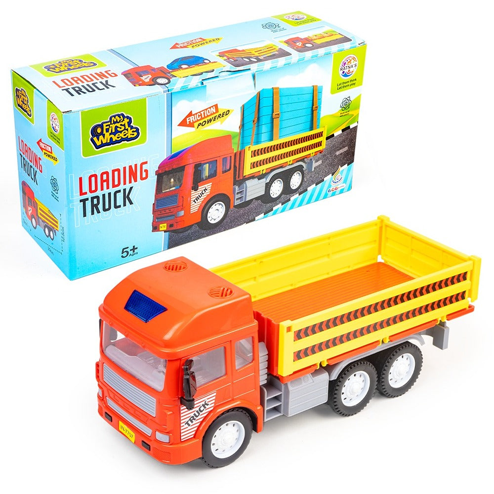 Buy Friction Powered Realistic Loading Truck Toy on Snooplay India