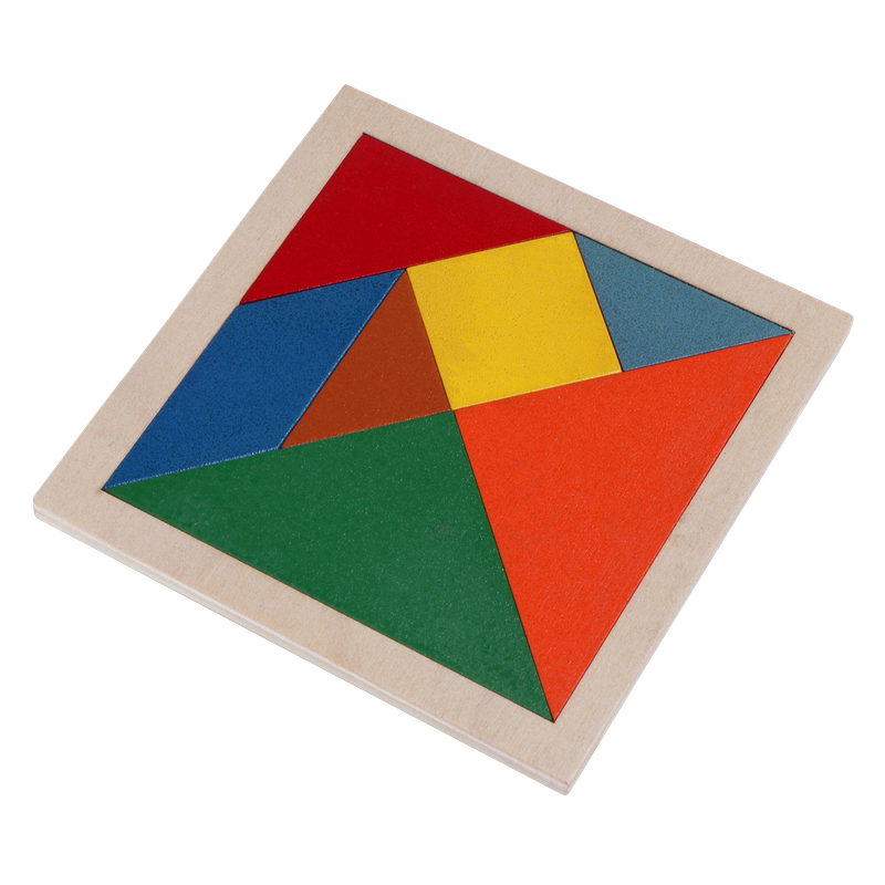 Tangram Puzzle: Create Over 200 Shapes with 7 Geometric Pieces (5-8 Ye ...
