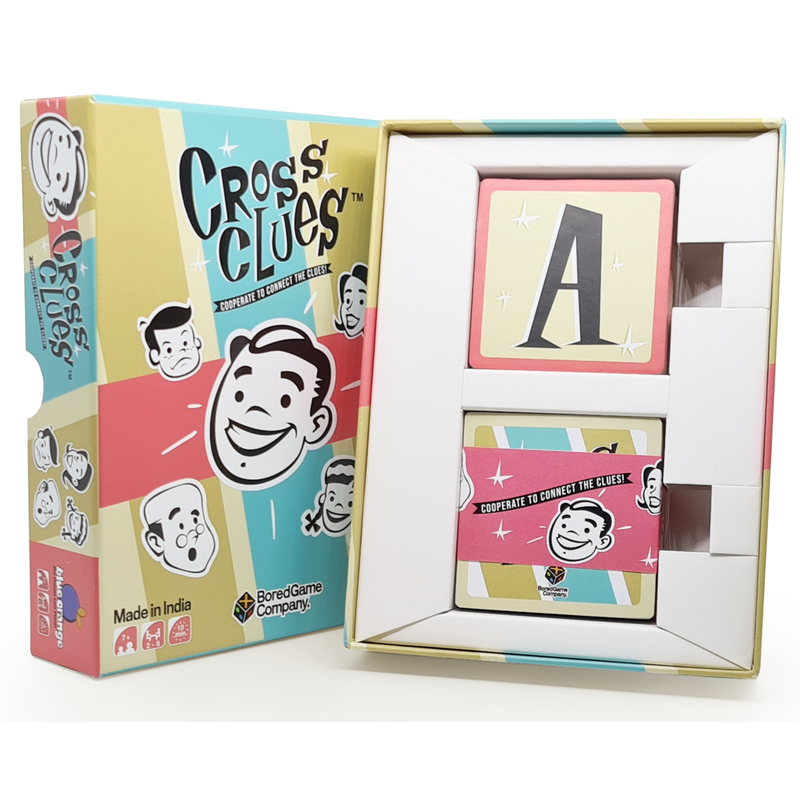 Buy Cross Clues - Fun Cards Game (7-13 Years) on Snooplay India