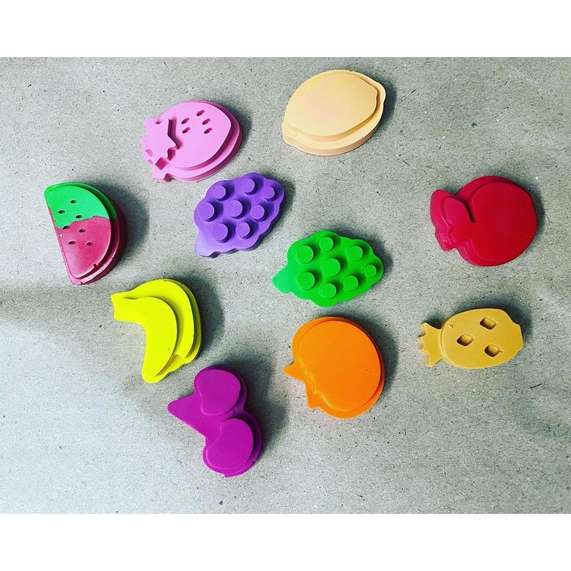 Fruit Crayon - Set of 10 – Snooplay