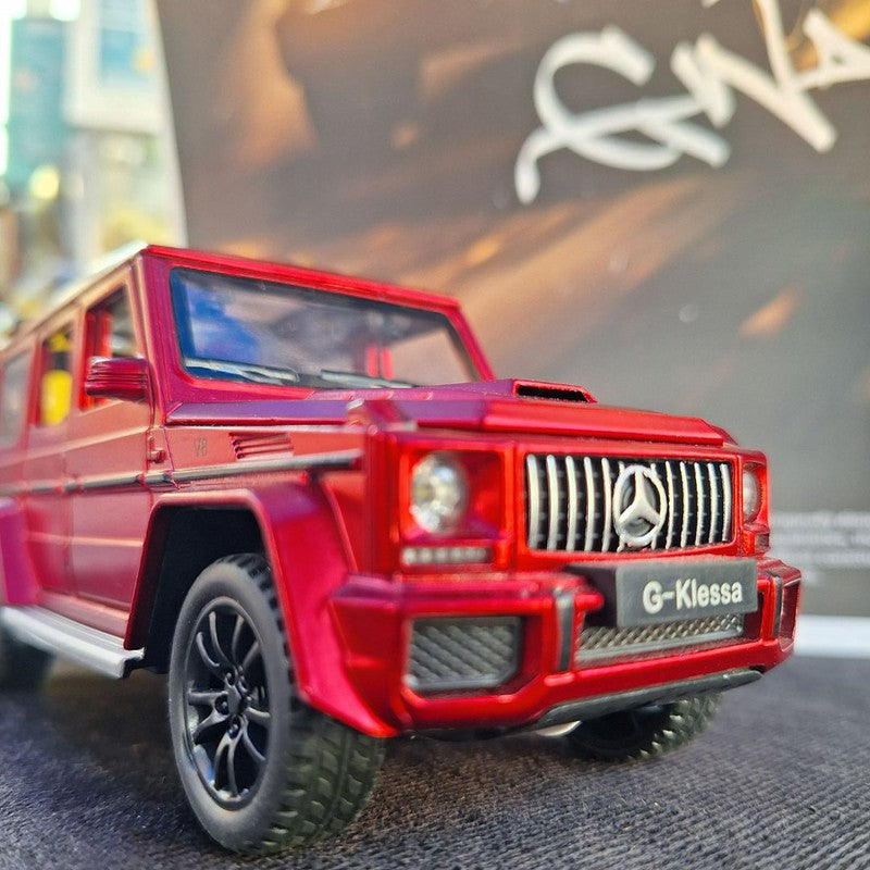Mercedes G Wagon Diecast Metal Car with Pullback Function, Light, Soun ...