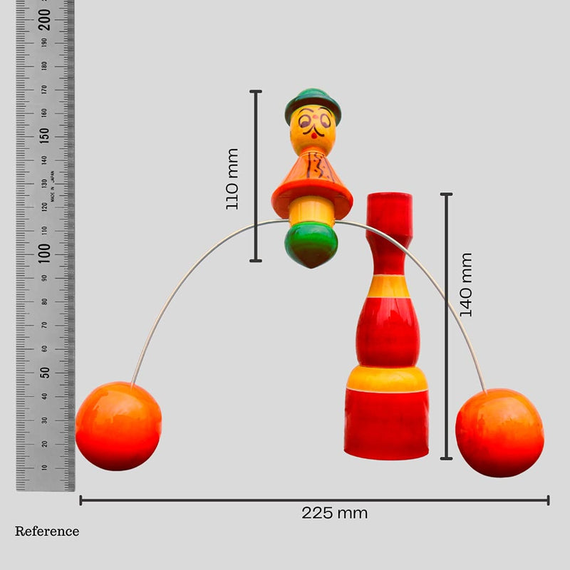 Buy Wooden Handcrafted Art Balance Man Psychology Toy for Kids ...