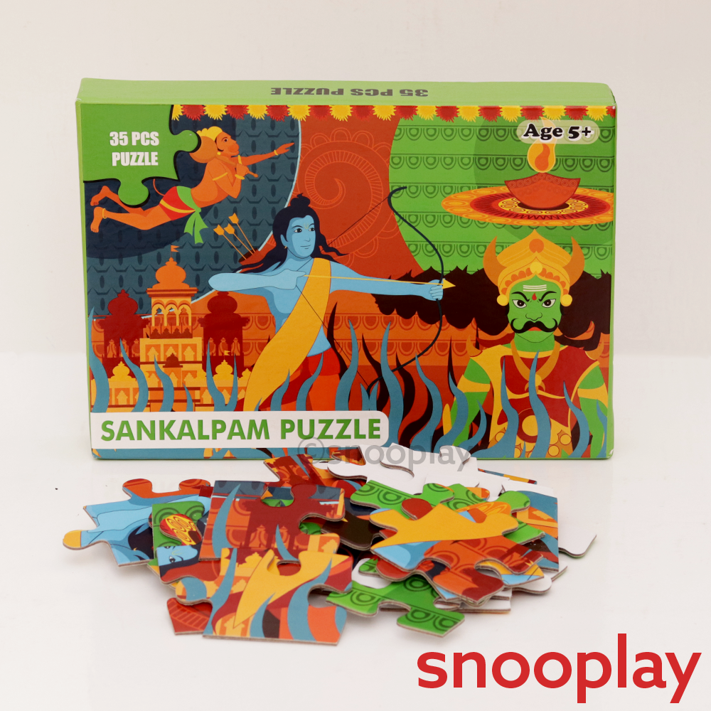 Puzzle for Kids - Diwali | 35 Pcs – Snooplay