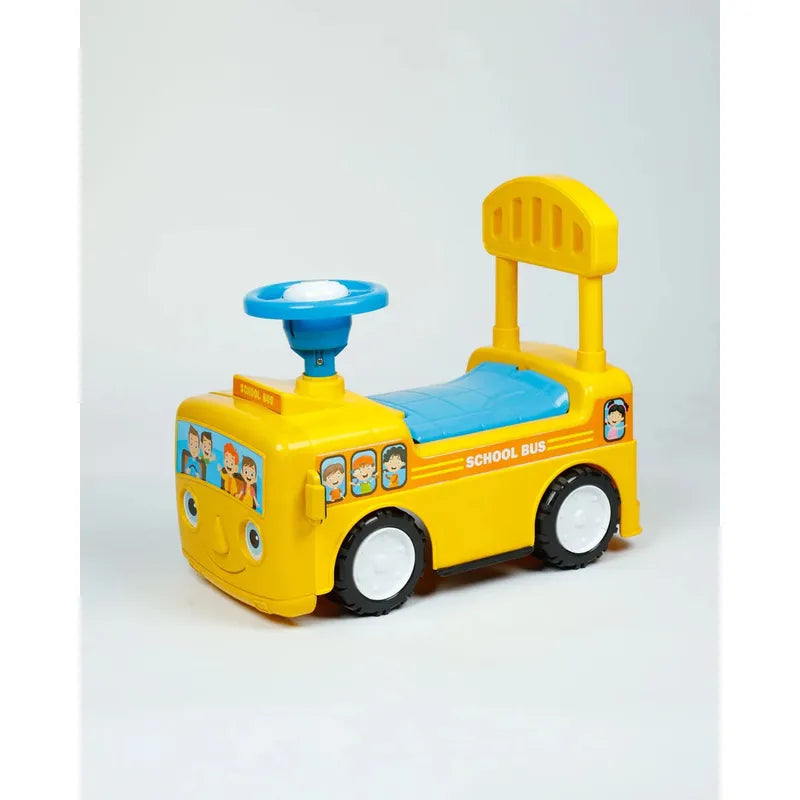 Buy Manual Push School Bus Ride-on with Beep Sound (1-3 Years) on ...