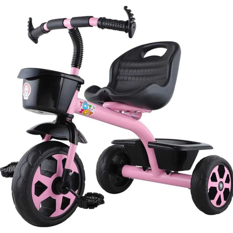 Buy Manual Push Ride-On Tricycle with Storage Basket (2-5 Years ...