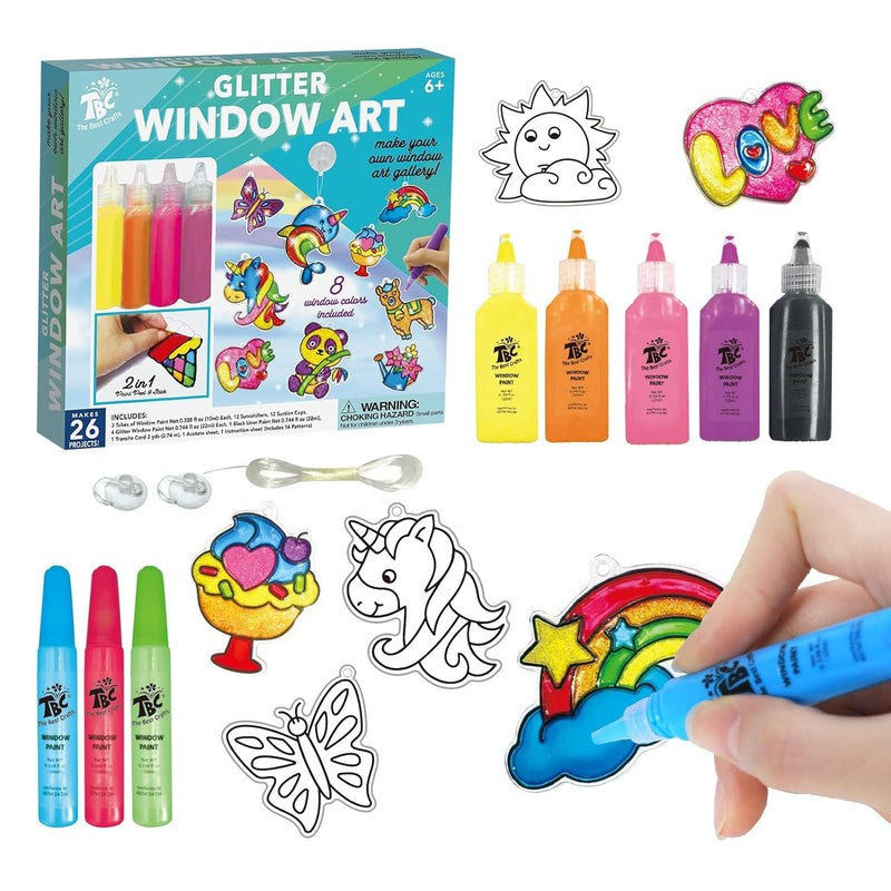 Buy Window Glitter Window Art Kit (5-10 Years) on Snooplay India