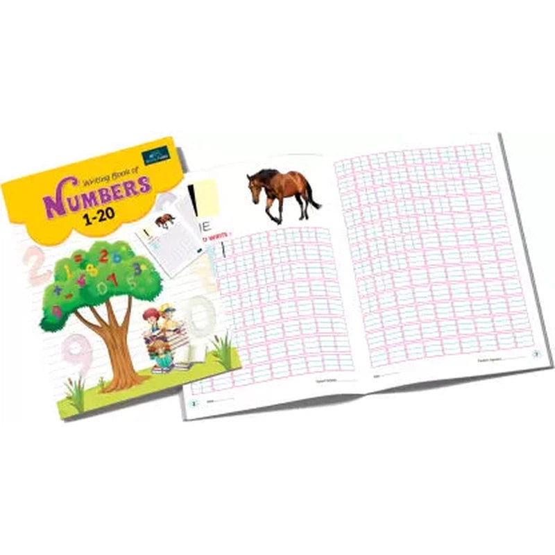 Writing Book Of Numbers 1-20 For Kids – Snooplay
