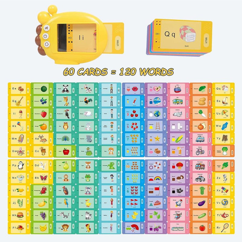 Y Card Talking Flash Cards for Early Education – Snooplay