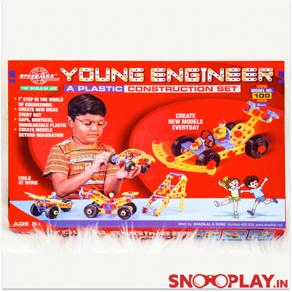 Buy Young Engineer - STEAM Building Blocks - 83 Pieces (5-10 Years) on ...