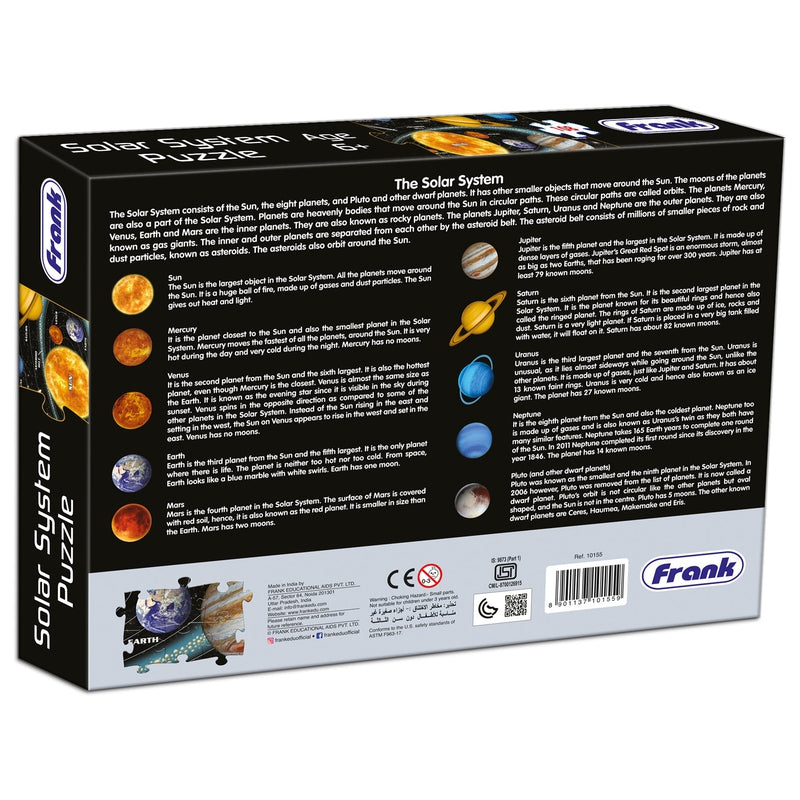 Buy Solar System Jigsaw Puzzle -108 Pieces (6-8 Years) on Snooplay India