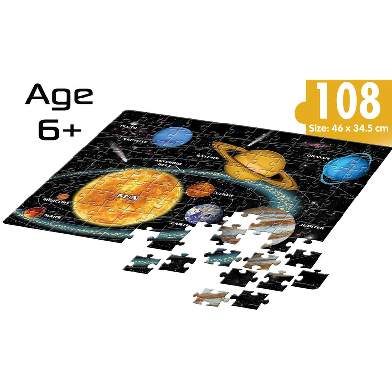 Buy Solar System Jigsaw Puzzle -108 Pieces (6-8 Years) on Snooplay India