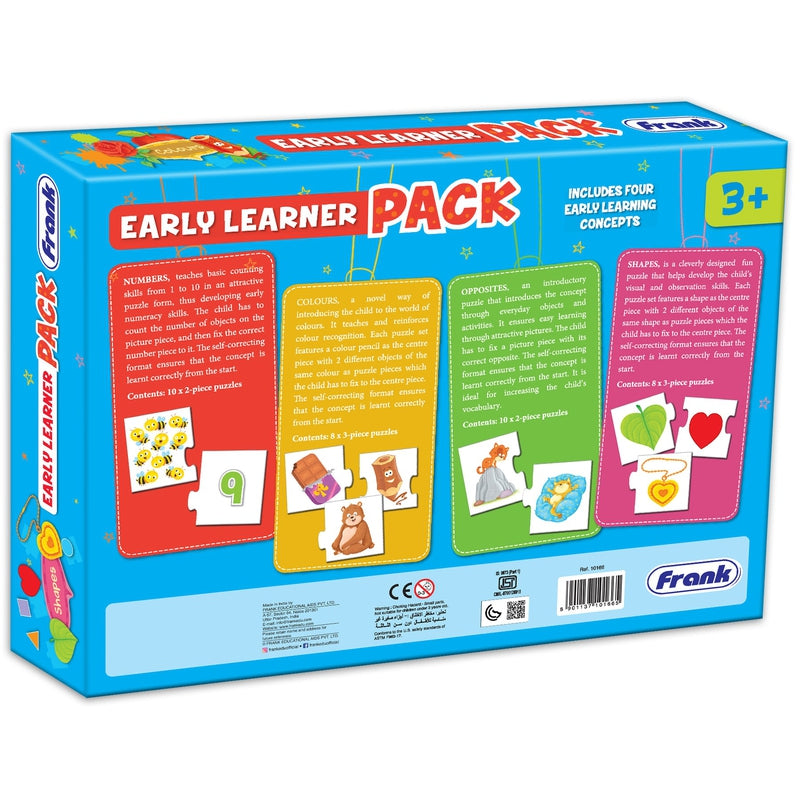 Buy Early Learner Pack - Educational Puzzle Set on Snooplay India